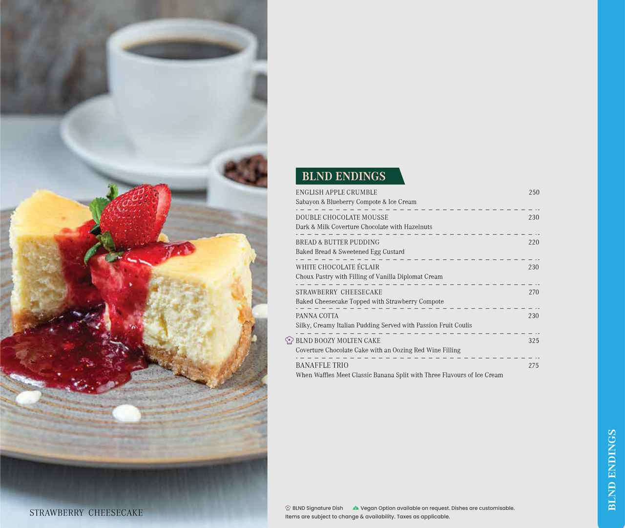 BLND | MENU